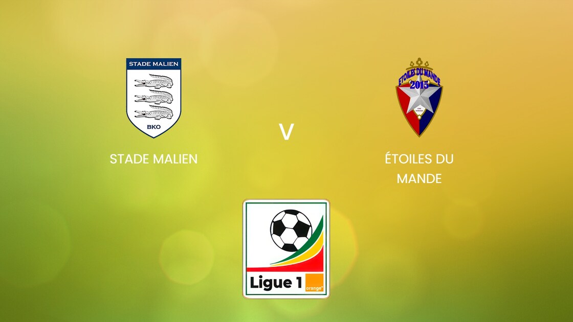 Stade Malien v Étoiles Du Mande | Ligue 1 Pro Orange 2024/25 | Mali ...