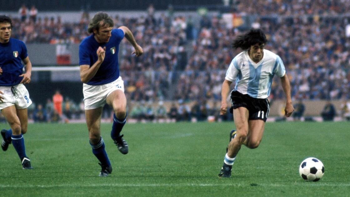 René Houseman Goal 19' | Argentina vs Italy | 1974 FIFA World Cup Germany™