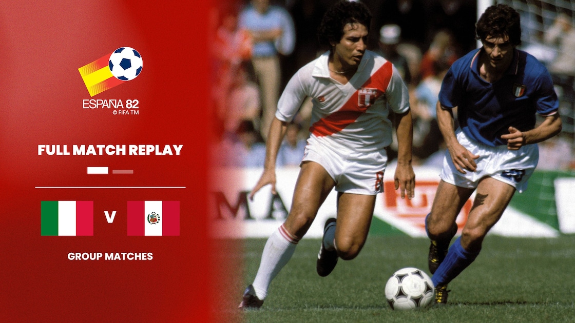 Italy v Peru | Group 1 | 1982 FIFA World Cup Spain™ | Full Match Replay