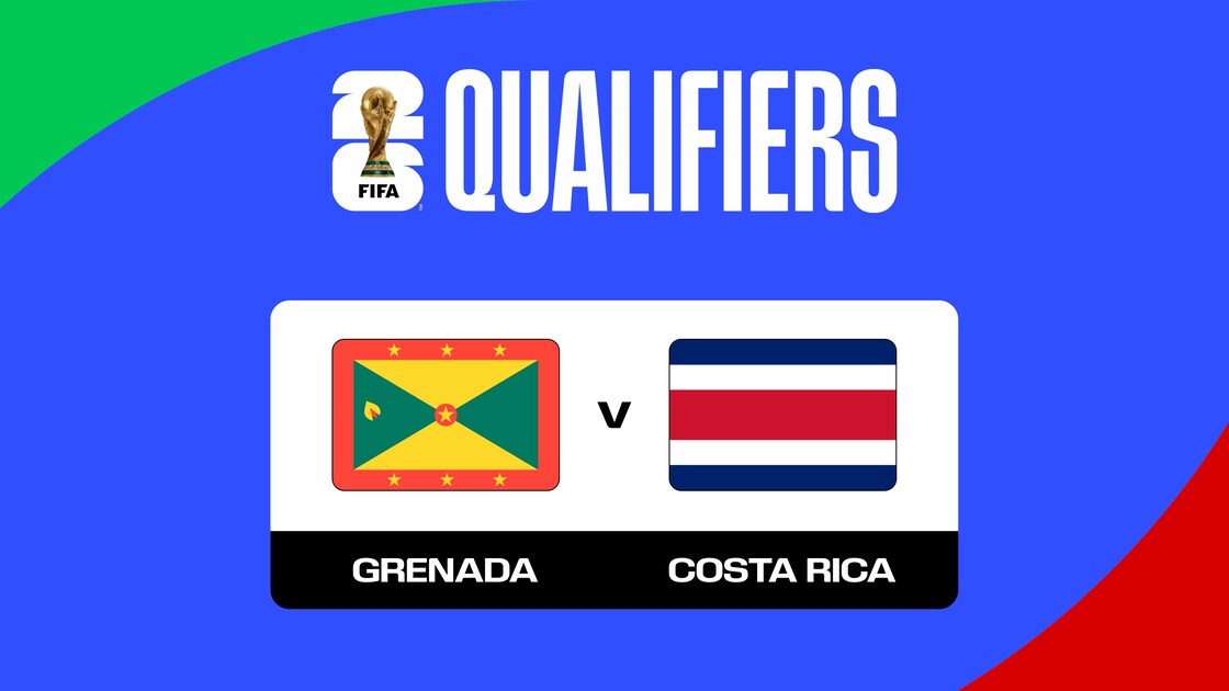 Grenada v Costa Rica | Group B | Concacaf Qualifiers Second Round ...
