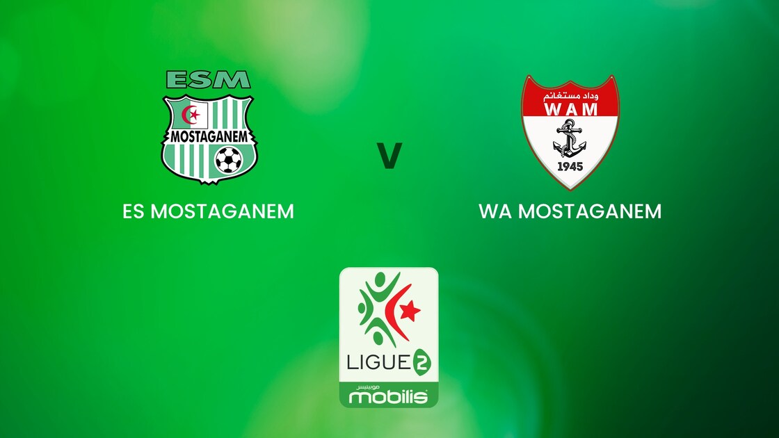 ES Mostaganem v WA Mostaganem | Ligue 2 | Algeria | Full Match Replay