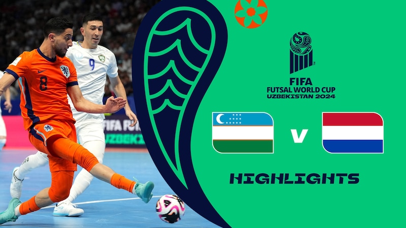 Uzbekistan v Netherlands | Group A | FIFA Futsal World Cup Uzbekistan 2024™ | Highlights