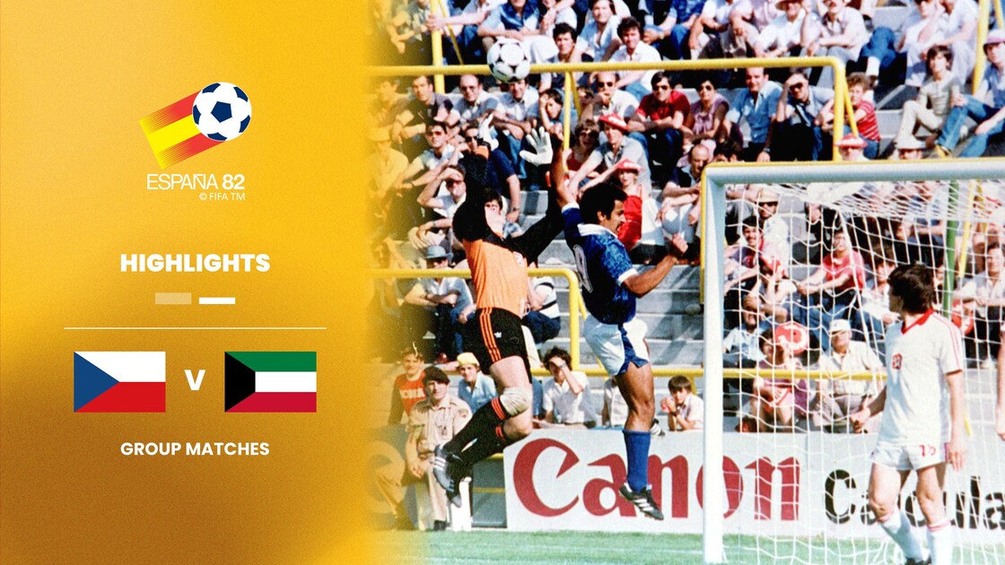 Czechoslovakia v Kuwait | Group 4 | 1982 FIFA World Cup Spain™ | Highlights