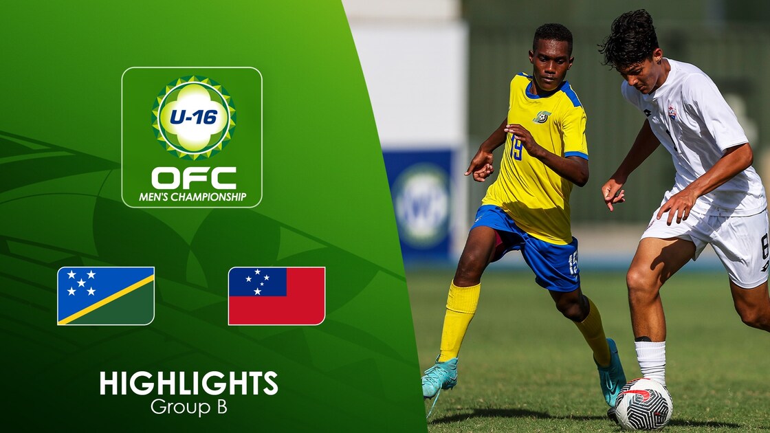 Solomon Islands v Samoa | Group Stage | OFC U-16 Men's Championship 2025 | Highlights