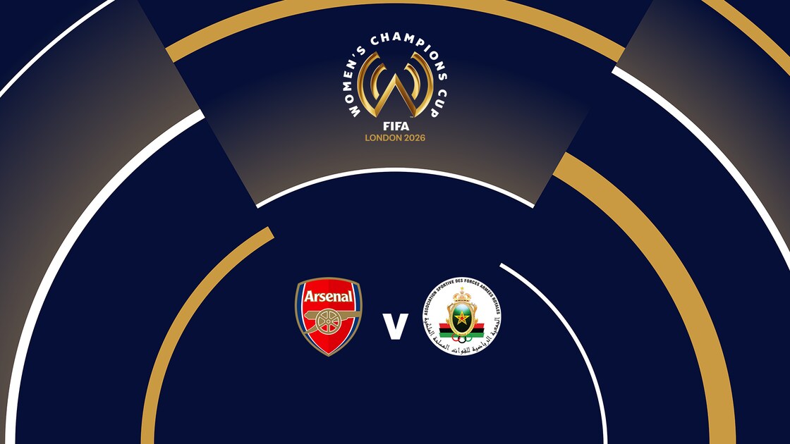 Arsenal Women FC v ASFAR | Semi-finals | FIFA Women’s Champions Cup 2026™