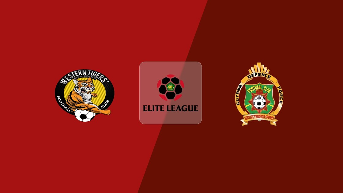 Western Tigers FC v Guyana Defence Force FC | GFF Elite League 2025 ...