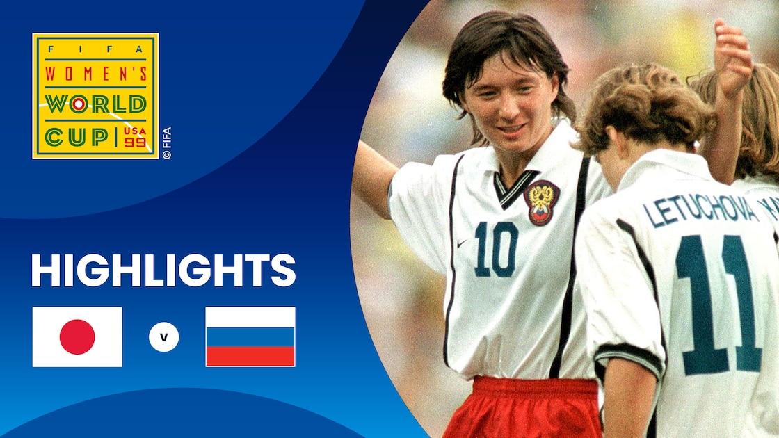 Japan v Russia | Group C | FIFA Women's World Cup USA 1999™ | Highlights