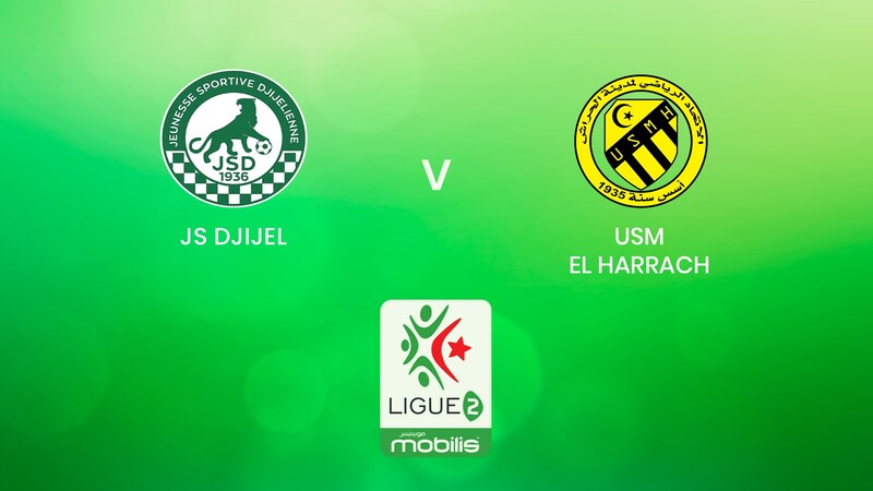JS Djijel v USM El Harrach | Ligue 2 2024/25 | Algeria | Full Match Replay