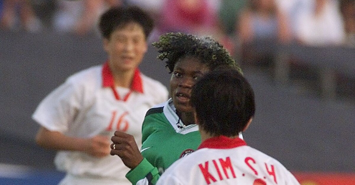 Mercy Akide Goal 50' | Korea DPR v Nigeria | FIFA Women's World Cup USA ...