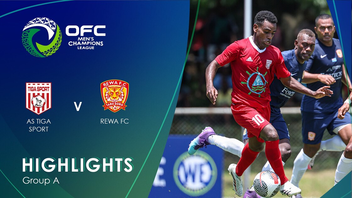 AS Tiga Sport v Rewa | Group Stage | OFC Men's Champions League 2025 | Highlights