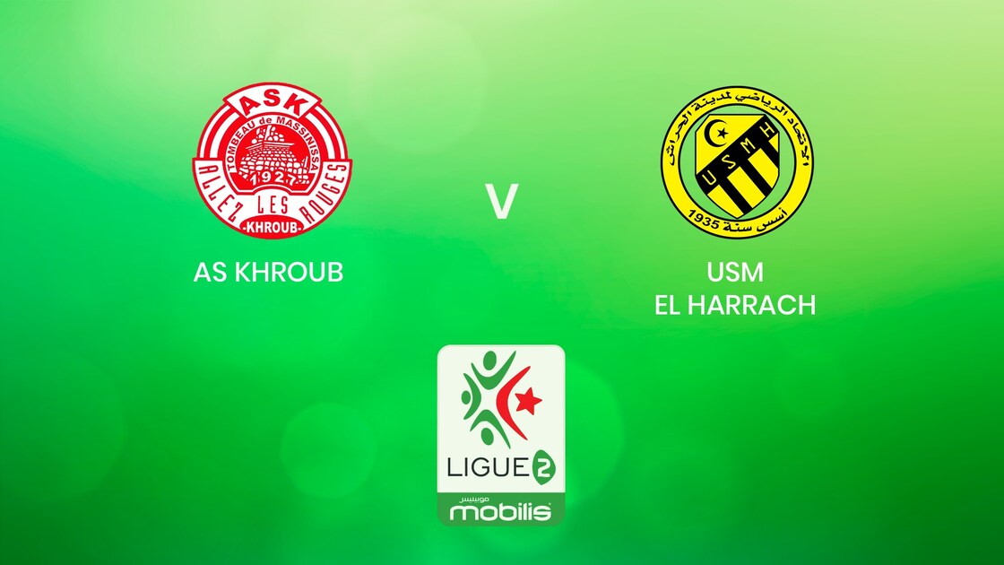 AS Khroub v USM El Harrach | Ligue 2 2024/25 | Algeria | Full Match Replay