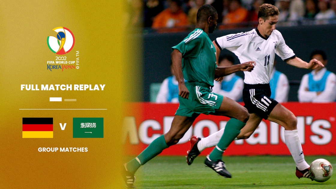 Germany v Saudi Arabia | Group E | 2002 FIFA World Cup Korea/Japan ...