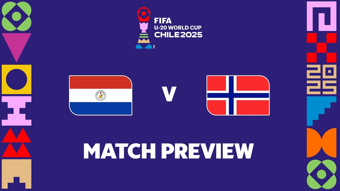 Paraguay v Norway | Round of 16 | FIFA U-20 World Cup Chile 2025 ...