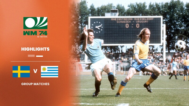 Sweden v Uruguay | First Round | 1974 FIFA World Cup Germany™ | Highlights
