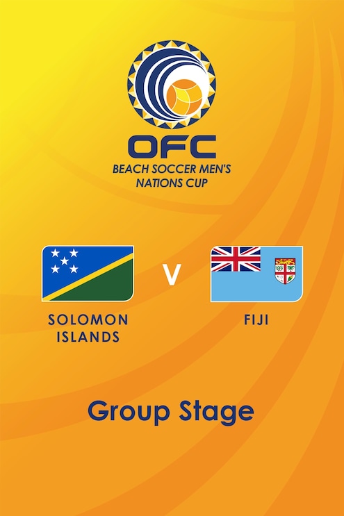Solomon Islands V Fiji Group Stage Ofc Beach Soccer Mens Nations