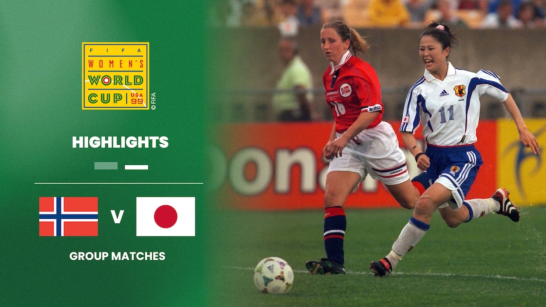 Norway v Japan | Group C | FIFA Women's World Cup USA 1999™ | Highlights