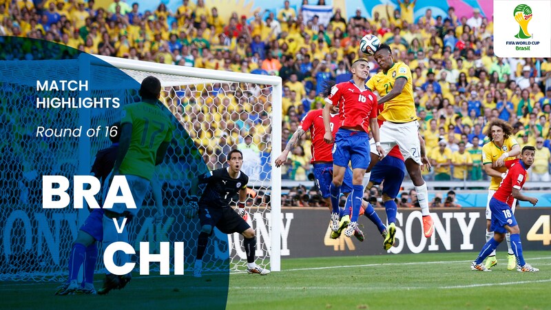 Brazil v Chile | Round of 16 | 2014 FIFA World Cup Brazil™ | Highlights
