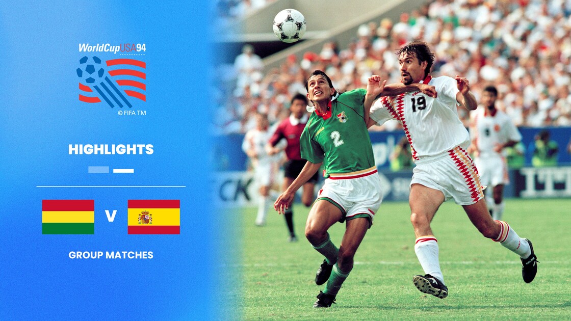 Bolivia v Spain | Group C | 1994 FIFA World Cup USA™ | Highlights
