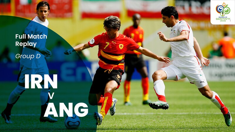 IR Iran v Angola | Group D | 2006 FIFA World Cup Germany™ | Full Match ...