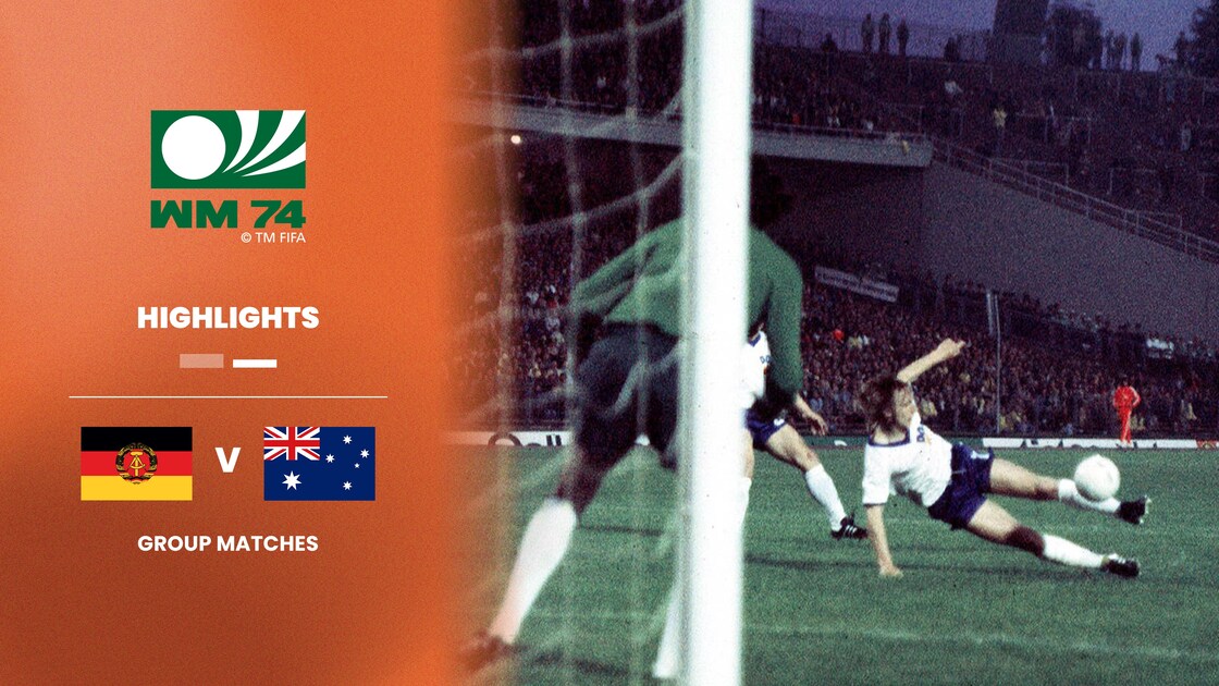 German DR v Australia | Group 1 | 1974 FIFA World Cup Germany™ | Highlights