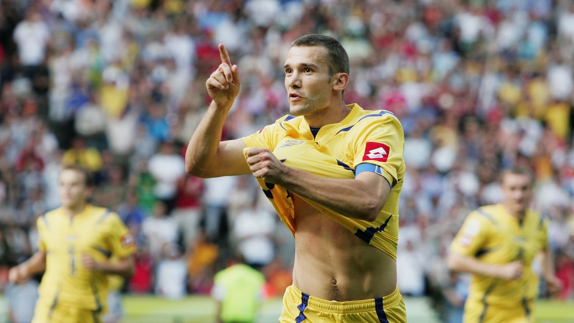Andriy Shevchenko Goal 70' | Ukraine vs Tunisia | 2006 FIFA World Cup ...