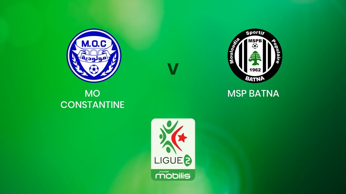 MO Constantine v MSP Batna | Ligue 2 | Algeria | Full Match Replay