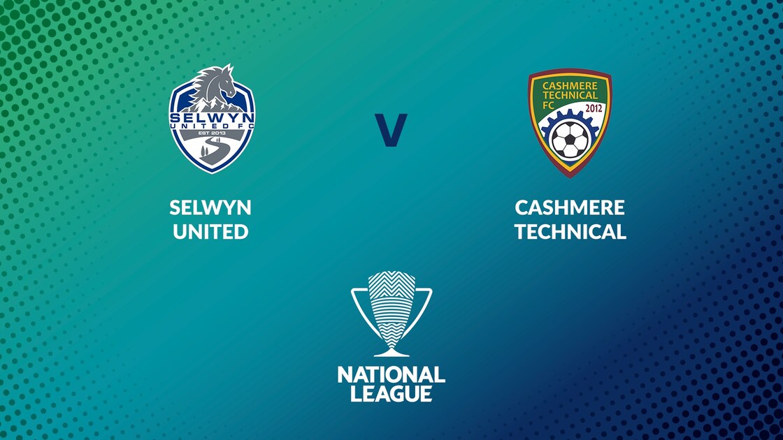 Selwyn United v Cashmere Technical | Southern League | Men's National ...