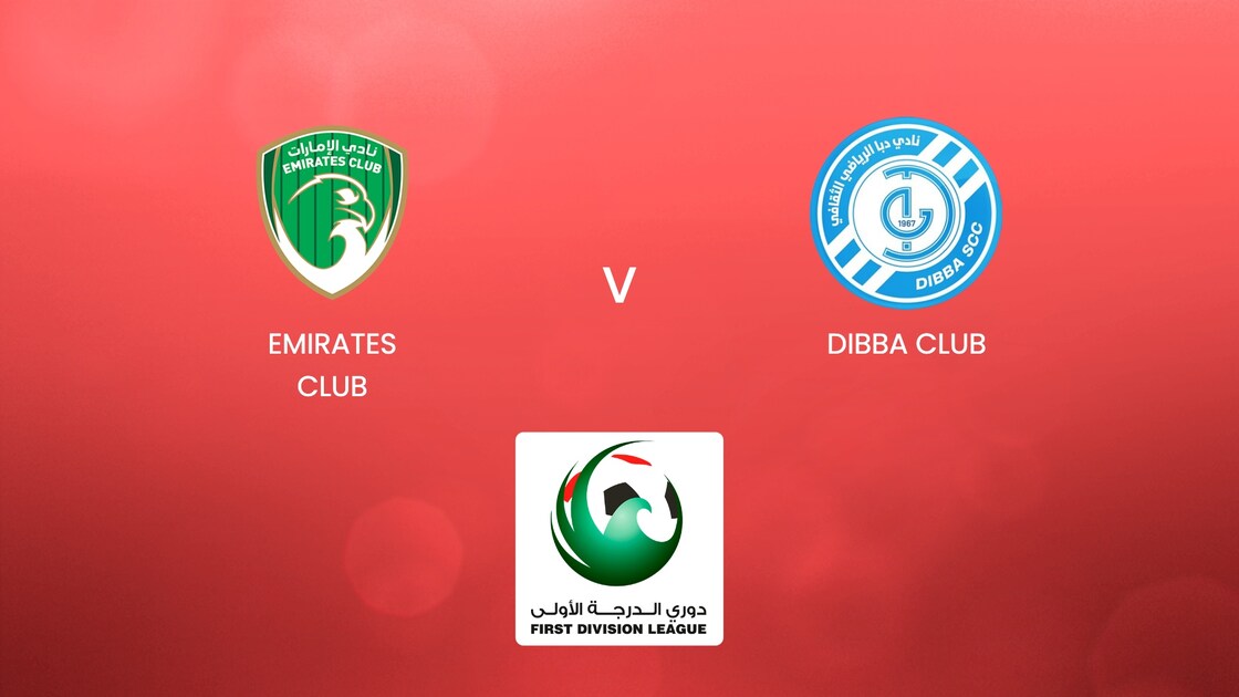 Emirates Club v Dibba Club | UAE First Division League | Full Match Replay
