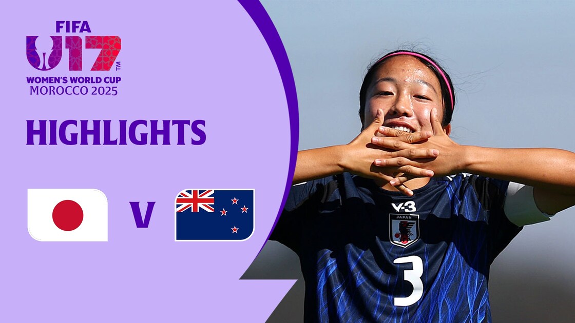 Japan v New Zealand | Group F | FIFA U-17 Women's World Cup Morocco ...