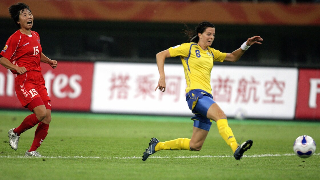Lotta Schelin Goal 54' | Korea DPR v Sweden | FIFA Women's World Cup ...